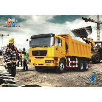China SHACMAN F3000 Flat Cabin 20CBM Mine Tipper Trucks For Construction Materials for sale