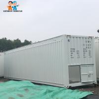 China Corten Steel 40 20 Feet High Cube Shipping Container And Door For Cargo Transportation for sale