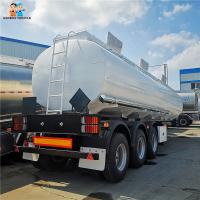 China 12.00R22.5 42000 45000 50000 Liters Steel Diesel Fuel Tanker Oil Semi Trailer for sale