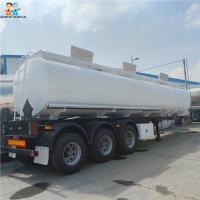 China FUWA Mechanical Suspension 30m3 Liquid Tanker Trailer 30000L With Ticket Print for sale