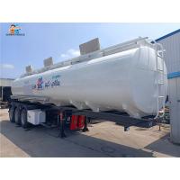 China FUWA Mechanical Suspension 30m3 Liquid Tanker Trailer 30000L With Ticket Print for sale