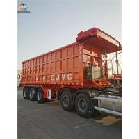 China Heavy Duty Dump Semi Trailers With SHACMAN Tractor 3 Axles 60 Tons Mechanical Suspension for sale