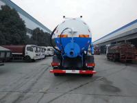 China 9750×2500×3970mm Howo 20 Cubic Vacuum Sewage Suction Truck Environmental Protection for sale