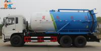 China 9750×2500×3970mm Howo 20 Cubic Vacuum Sewage Suction Truck Environmental Protection for sale