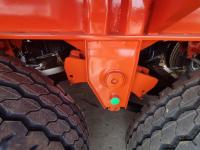 China Mechanical Suspension 4 Axles Container Flat Bed Semi Car Truck Utility Trailer With Twist Lock for sale