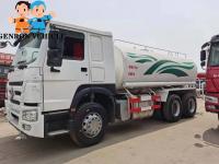China 12 Tons 15 Cubic New Watering Tank Cart With 10 Wheel 6 X 4 Howo used trailer chassis for sale