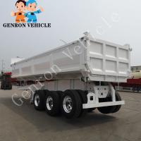 China 3 Axles Tipper Dump Semi Trailers Truck Export To Australia for sale