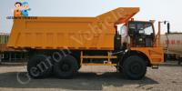 China CAMC 8900x3400x4050mm 6x4 90T Mine Dump Truck Export To Botswana Mining for sale