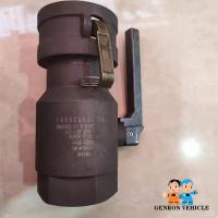 China Discharge Valve Truck Trailer Spare Parts European Design 3'' API Adaptor Valve for sale