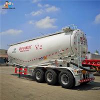 China 3 Axles 50 Tons Bulk Cement Carrier Tanker Semi Truck Trailer for sale