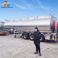 China 3 Axles Petroleum Tanker Trailer 28 Ton 70000 Liters for sale