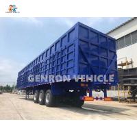 China Mongolia Coal Transport Van Box Semi Tanker Trailer Large Loading for sale