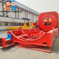 China Wind Turbine Blades Transport Trailer Truck Special Design For Tower And Generation for sale