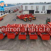 China Wind Turbine Blades Transport Trailer Truck Special Design For Tower And Generation for sale