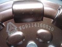 China Shacman Truck Clutch Plate Parts Disc Standard Size 9114160020 for sale
