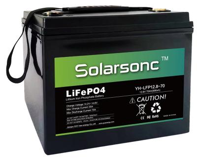 China 12V 70Ah Lifepo4 12v 200ah Battery For Trolling Motor Electric Bike for sale