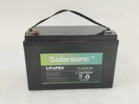 China 12 Volt 100 Amp Hour Lifepo4 Battery 12v 100ah Bms Lithium Battery Pack for sale