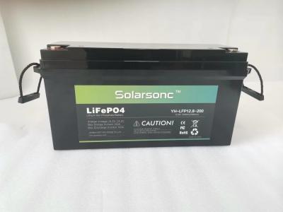 China 100ah 12v Lifepo4 Battery With Bms 200Ah 2560wh 6000 Cycles Life for sale