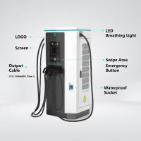 China Mobile App Payment Ev Charging Station With 5m Charger Cable for sale