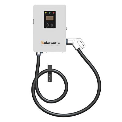 China Bluetooth WiFi Ethernet 7KW EV AC Charger Over Current Protection for sale