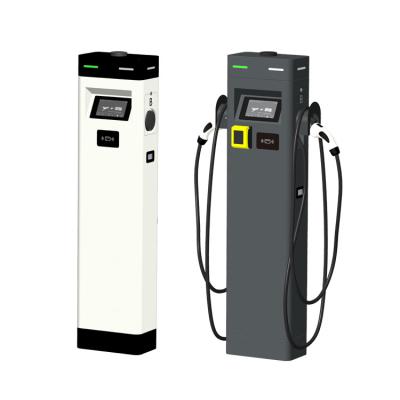 China LCD Display Dual EV AC Charger 22kw for sale