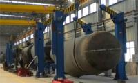 China UL Pipe Stand Roller Oval Tank Turning Rotator Chain Tilting Machine for sale