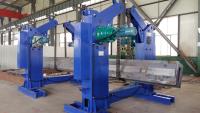 China 5T Capacity Oval Tank Turning Rolls I Beam Tilting Machine 1500mm/min for sale