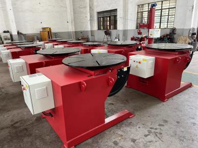 China 300kg Light Pipe Welding Positioner Rotator 1500mm / Welding Turntable / for sale