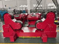 China 20T Self Aligning Pipe Stands Welding Rollers Support Heavy Vessel 3500mm for sale