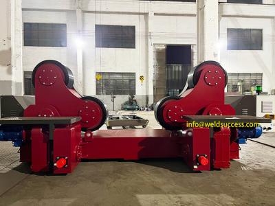 China Self Aligning Pipe Welding Rotator 60T Motorized Travelling For Heavy Duty for sale