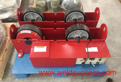 China Bolt Adjustment Pipe Welding Turning Rolls Rotator 3T Conventional for sale