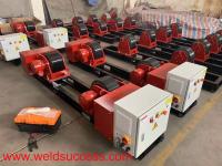 China Conventional Tank Turning Rolls Stands 100 Ton Bolt Adjustment Steel Wheel Pipe for sale