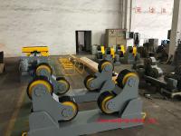 China 50 Ton Self Aligning Pipe Welding Rotator Rollers With Foot Pedal for sale
