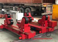 China 150 Ton Welding Pipe Rollers Self Aligning With Wireless Hand Control for sale