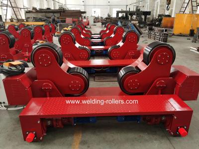 China 30 Ton Self Aligning Welding Pipe Rollers For Wind Tower Heavy Duty for sale