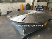 China Horizontal 100 Ton Welding Turn Table With Hand Control Box Rotary With 3KW for sale