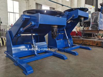 China 5 Ton Pipe Hydraulic Welding Positioner 3 Axis With 1500mm Table Diameter for sale