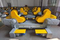 China 80 Ton Tank Turning Self Aligning Pipe Welding Roller 2*2.2KW For Wind Tower for sale