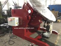 China 10 Ton Rotary Welding Positioners Automatic Welding With 3KW for sale