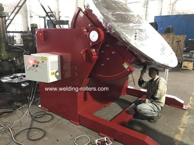China 10 Ton Rotary Welding Positioners Automatic Welding With 3KW for sale