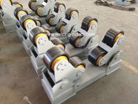 China Self Aligning 5 Ton Pipe Welding Turning Rolls 0.75kw for sale