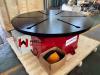 China 10t Welding Turntable With Hand Control Box Rotary With Fast Rotation Speed for sale