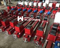 China Lead Screw Adjustment 20T Pipe Welding Rotator with Rubber Material Rollers for sale