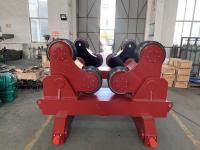 China 20T Capacity Self Aligning Welding Tank Turning Rolls 1.5KW Single Motor With Foot Pedal Control for sale