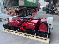 China 10T Bolt Adjustment Tank Turning Welding Pipe Stands , PU Pipe Rollers for Welding for sale
