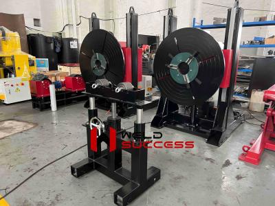 China 3 Ton Hydraulic Lifting Pipe Turning Welding Positioner With 3 Jaws Chuck for sale