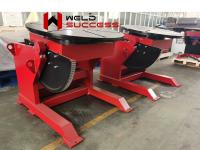 China 2-Ton Pipe Welding Positioners Titling And Rotary Table For Pipe Turning Welding for sale