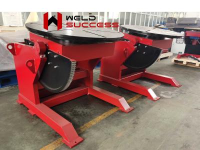 China 2-Ton Pipe Welding Positioners Titling And Rotary Table For Pipe Turning Welding for sale