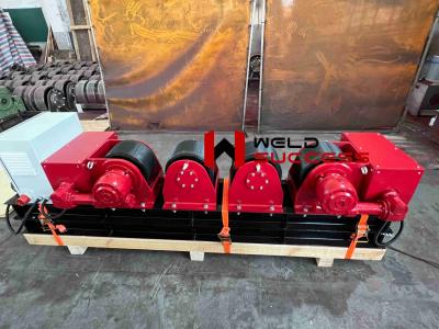 China Bolt Adjustment Tank Turning Rolls , Welding Pipe Rollers With PU Material for sale