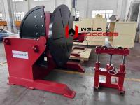 China 3 Ton Hydraulic Lifting Pipe Turning Welding Positioner And 3T Pipe Stand for sale
